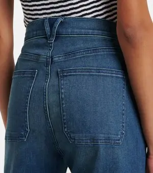Veronica Beard Crosbie High-rise Flare Jeans