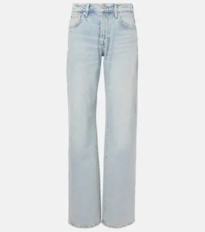 7 For All Mankind Tess High-rise Straight Jeans