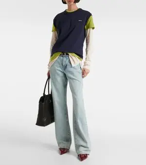 7 For All Mankind Tess High-rise Straight Jeans