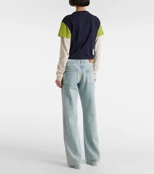 7 For All Mankind Tess High-rise Straight Jeans