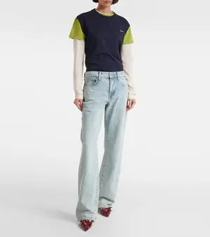 7 For All Mankind Tess High-rise Straight Jeans