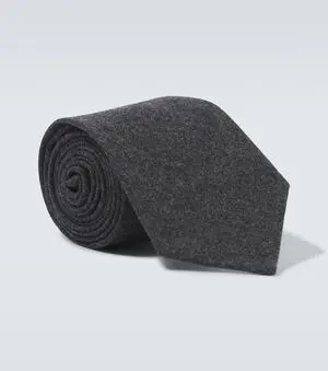Thom Sweeney Wool Tie - Grey