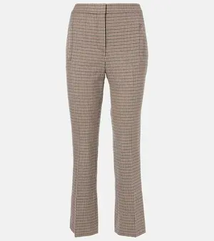 Houndstooth Flare Pants