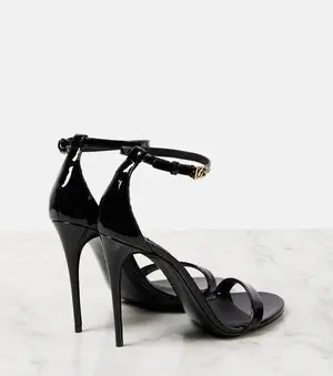 Dolce & Gabbana 105 Patent Leather Sandals