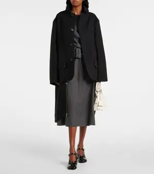 MAISON MARGIELA Cotton And Wool Coat