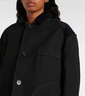 MAISON MARGIELA Cotton And Wool Coat