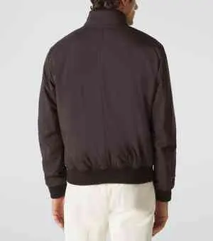 Thom Sweeney Technical Bomber Jacket - Brown