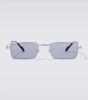 CARTIER Première De Rectangular Sunglasses - Silver