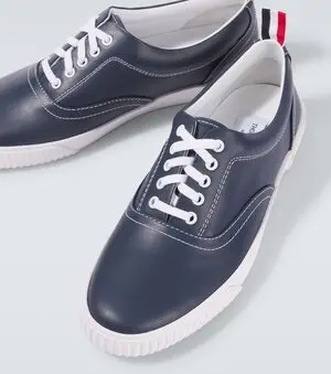 Thom Browne Heritage Leather Sneakers