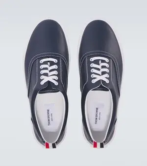 Thom Browne Heritage Leather Sneakers