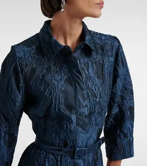 Simkhai Courtney Jacquard Gown - Blue