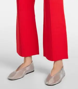 Veronica Beard Bray High-rise Culottes - Red