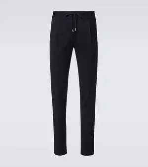 LARDINI Wool Slim Trousers