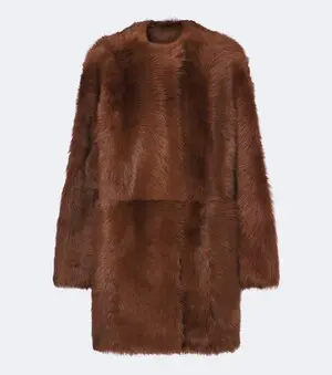 TOTEME Shearling Coat - Brown