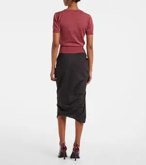 VIVIENNE WESTWOOD Bea Logo Top - Red