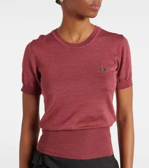 VIVIENNE WESTWOOD Bea Logo Top - Red