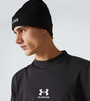 Balenciaga Wool-blend Beanie
