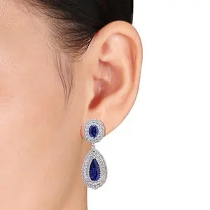 JULIANNA B. Lab-created Drop Earrings