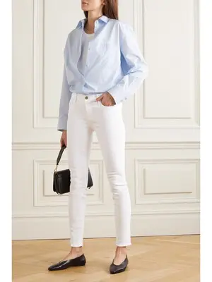FRAME Le Color Mid-rise Skinny Jeans