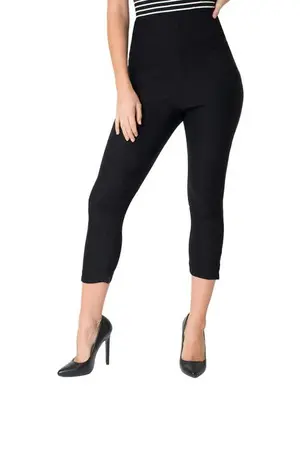 Unique Vintage Rachelle Capri Pants - Black