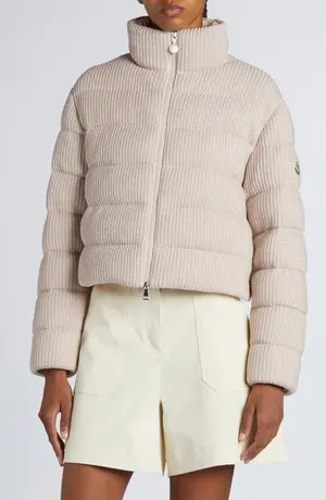 Moncler Thoiry Down Puffer Jacket - Pink