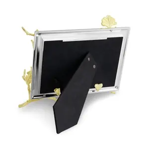 Michael Aram Butterfly Ginkgo Gold Reflective Frame, 5 X 7 - Silver