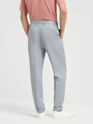 Brunello Cucinelli Linen Trousers