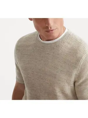 Brunello Cucinelli Knitted T-shirt