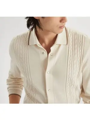 Brunello Cucinelli Knitted Shirt