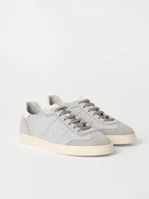 Brunello Cucinelli Knitted Sneakers - Grey