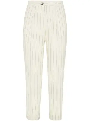 Brunello Cucinelli Striped Trousers