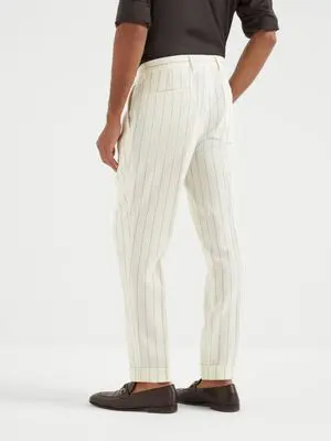 Brunello Cucinelli Striped Trousers