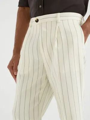 Brunello Cucinelli Striped Trousers