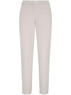 Brunello Cucinelli Tapered Trousers - Neutrals