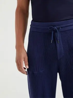 Brunello Cucinelli Cotton Track Pants