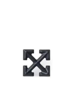 Off-White Arrow Single Stud Earring - Black