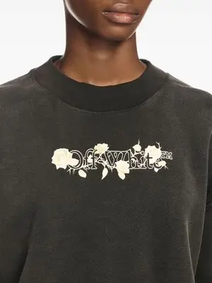 Off-White Bookish Roses Sweatshirt