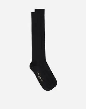 Dolce & Gabbana Calf Length Socks - Blue