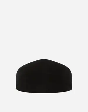Dolce & Gabbana Cotton Fustian Flat Cap - Black