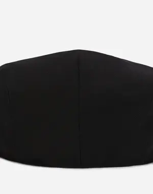 Dolce & Gabbana Wool Flat Cap - Black