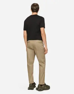 Dolce & Gabbana Wool And Silk Tailored Pants