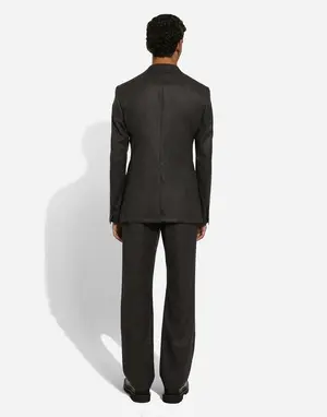 Dolce & Gabbana Single-breasted Wool Taormina-fit Jacket - Grey