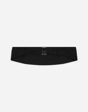 Dolce & Gabbana Silk Satin Cummerbund - Black