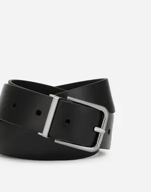 Dolce & Gabbana Brushed Calfskin Belt