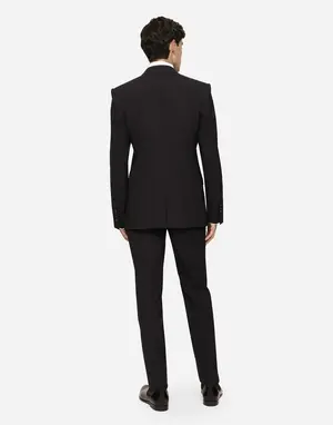 Dolce & Gabbana Stretch Wool Martini-fit Suit - Blue