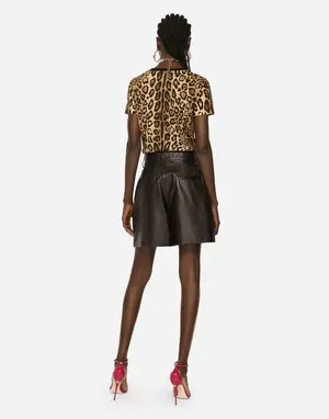 Dolce & Gabbana Leopard-print Jersey T-shirt