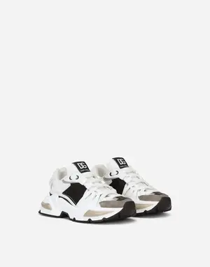 Dolce & Gabbana Airmaster Mixed-material Sneakers - Multicolor