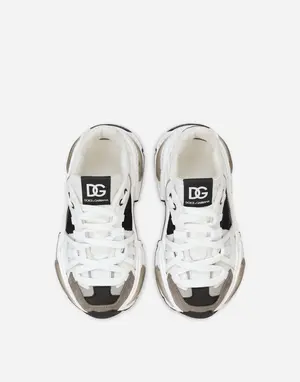 Dolce & Gabbana Airmaster Mixed-material Sneakers - Multicolor