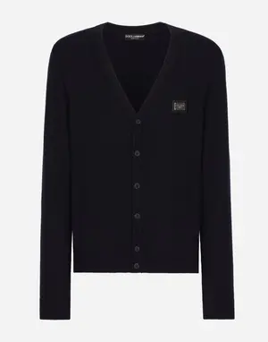 Dolce & Gabbana V Neck Cardigans For Men