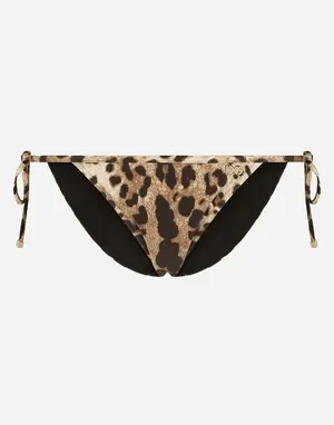 Dolce & Gabbana Tanga Bottom - Animal Print